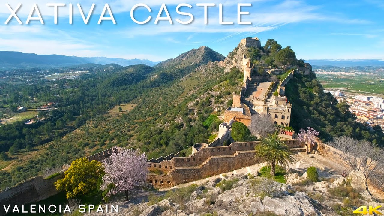 Tiny Tour | Xativa Spain | The 2300-year-old ancient Xàtiva Castle in ...