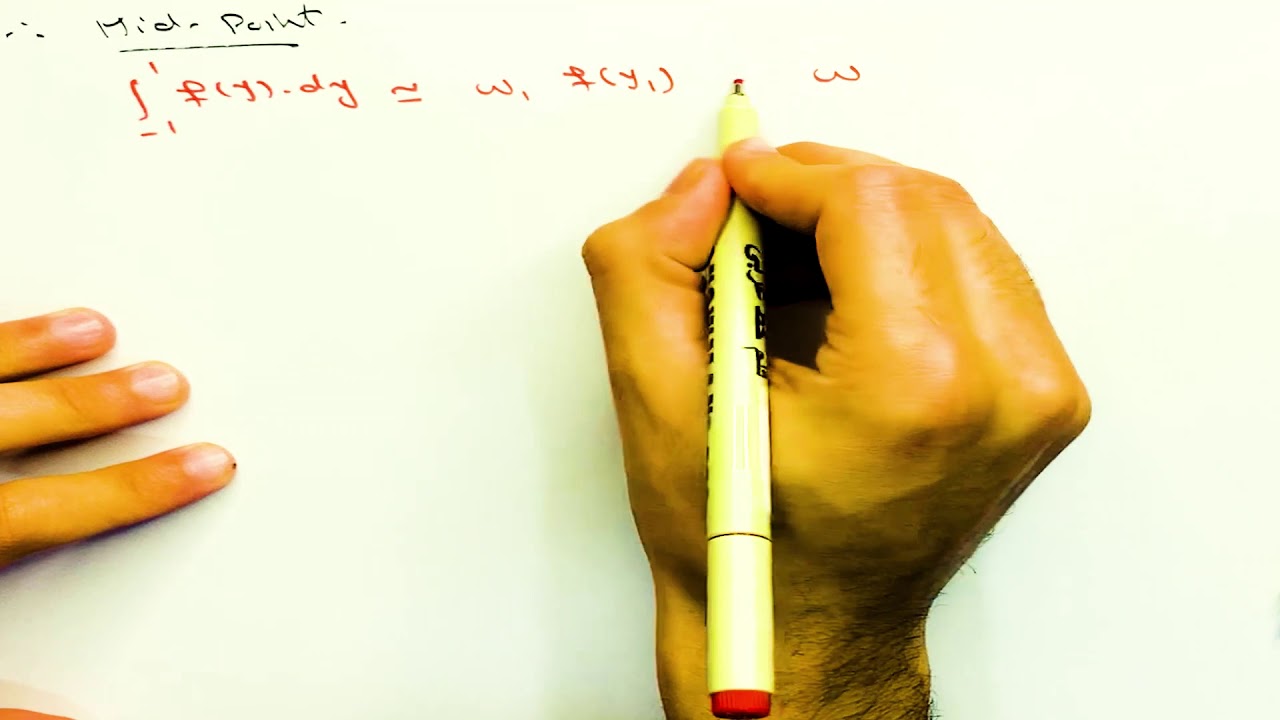 32- Numerical Integration | Gaussian Quadrature Method. - YouTube