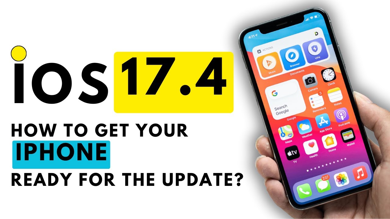 iOS 17.4 | How to Get Your iPhone Ready for the NEW Update #ios17 # ...