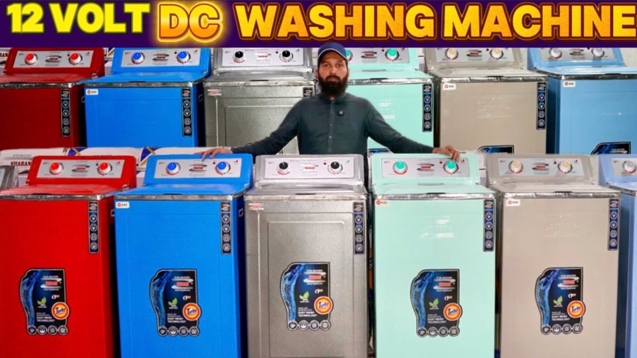 DC 12 Volt Washing Machine | 12 Volt Washing Machine Price In Pakistan ...