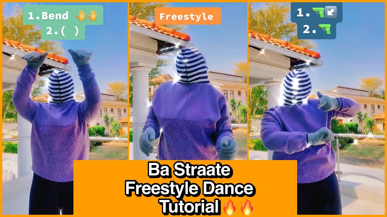 Ba Straata Dance Tutorial | Amapiano tiktok Challenge | Easy Steps ...