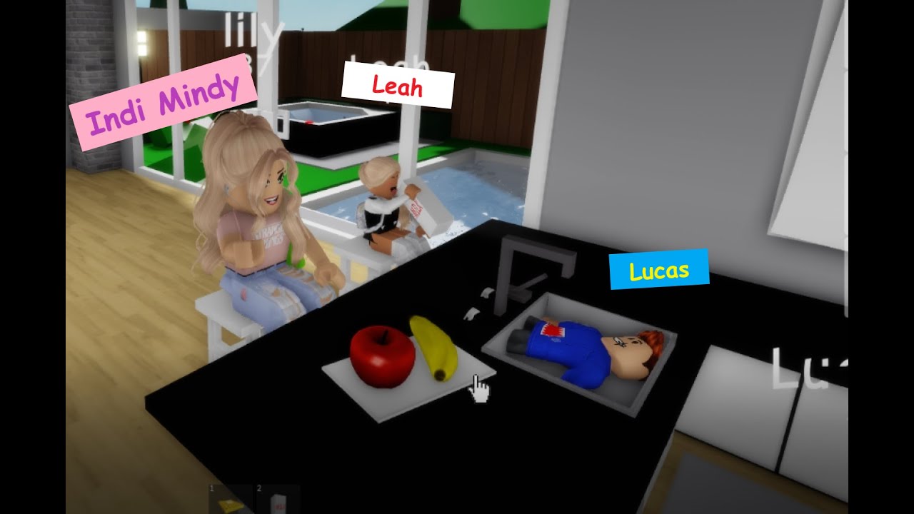 Indi Mindy Roblox Brookhaven roleplay fun with friends - YouTube