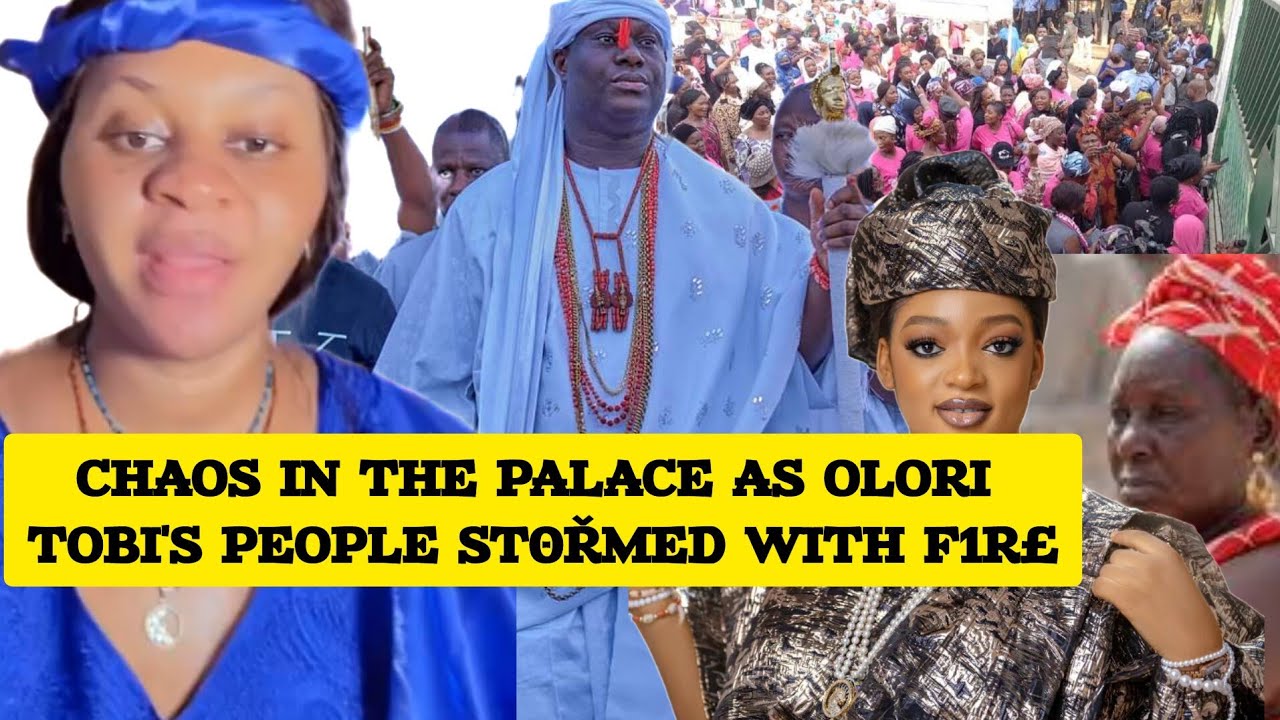 OONI OF IFE 😱 AS OLORI TOBI'S PEOPLE ST0ŘMED PALACE TO F1GHT - YouTube
