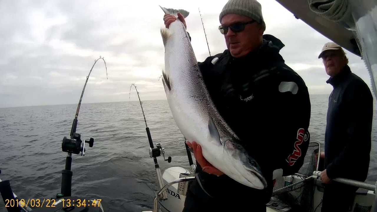 Laxtrolling Simrishamn 190322 - YouTube