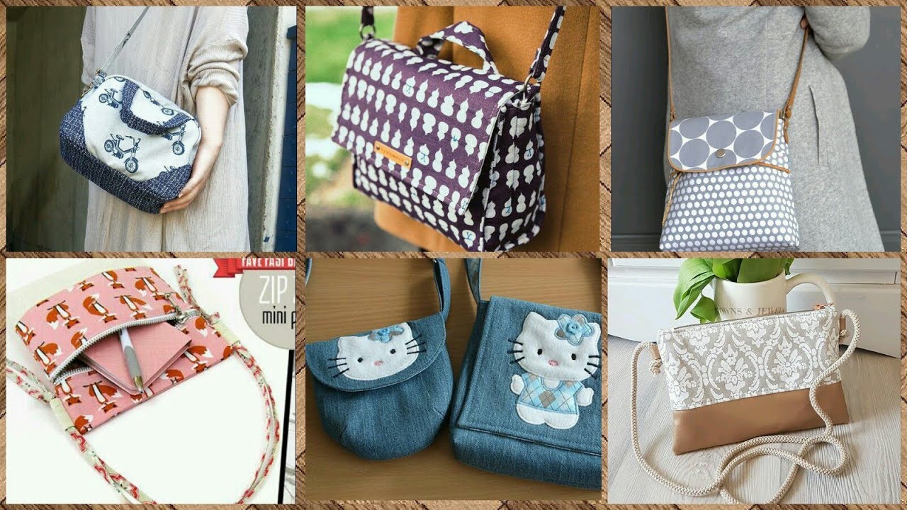 Cross body bags design/sling bags design - YouTube
