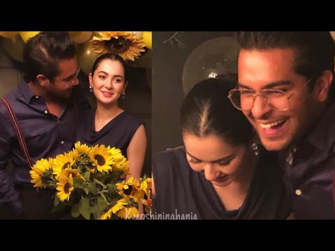 Asim Azhar arranged a surprise Birthday Party for his Girlfriend Hania ...