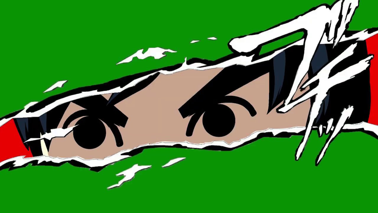 Peleador Mii Cut-In Persona 5 Green Screen (Super Smash Bros Ultimate ...