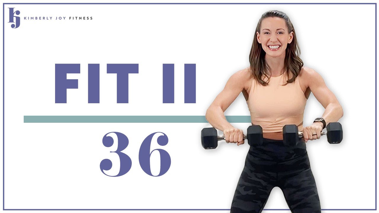 Defined Shoulders Workout for Home - 35 Minute | FIT II Day #36 - YouTube