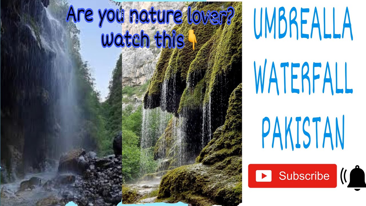 Stunning View of Umbrella Waterfall, Pakistan// #God’s Creation - YouTube