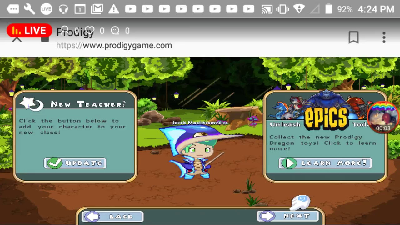 prodigy part 1 - YouTube