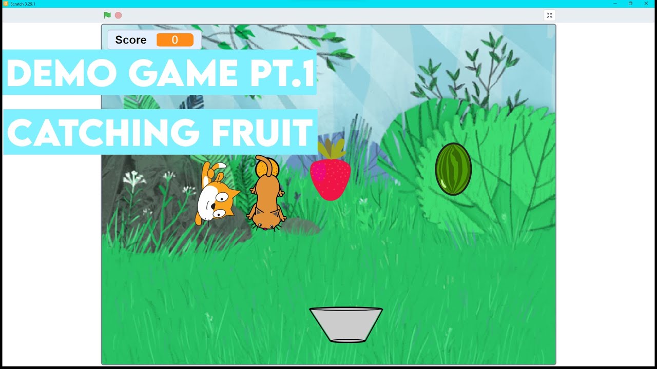 Demo Game Ep.1 - Catching Fruit - YouTube