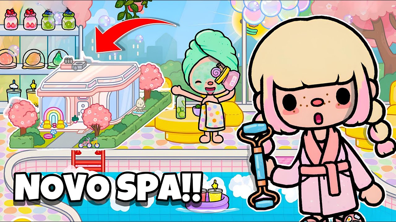 😱👉🏻 ABRIU!! NOVO SPA BUBBLE BOP no Toca Boca World! 💆‍♀️💖 Tour + Segredos | FAMÍLIA TOGETHER ...
