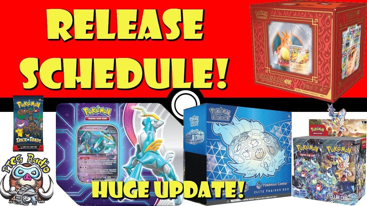 Pokemon TCG Release Schedule July 2024 - HUGE Update (Pokemon TCG Buyer ...