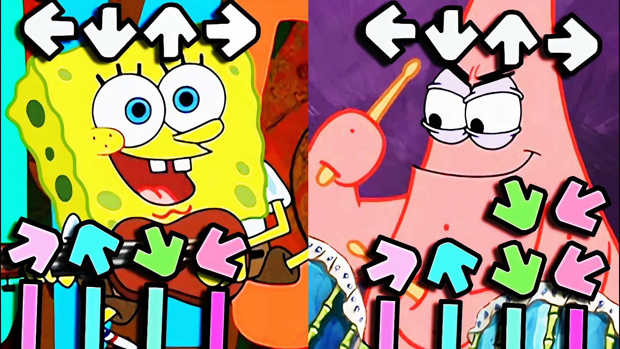 SpongeBob Vs Patrick in Friday Night Funkin Ugh - YouTube