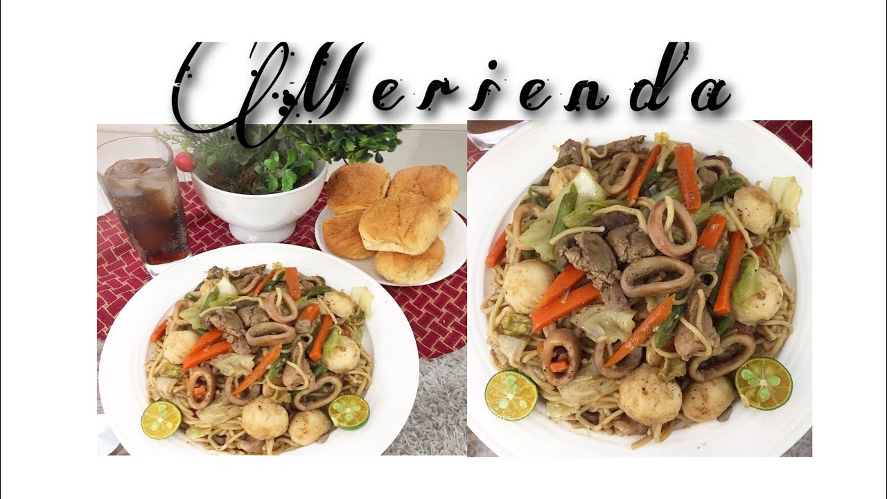 Filipino food: Merienda - YouTube