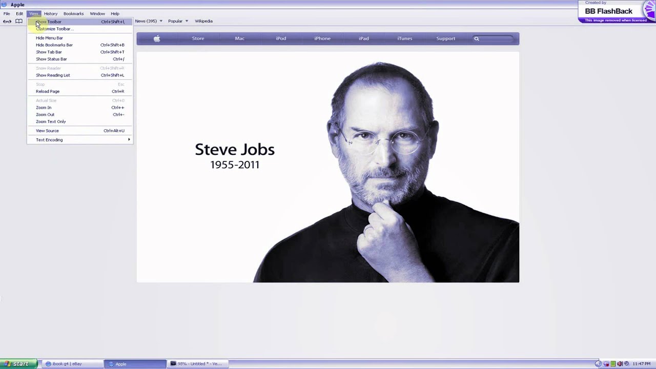Safari back button fixed - YouTube