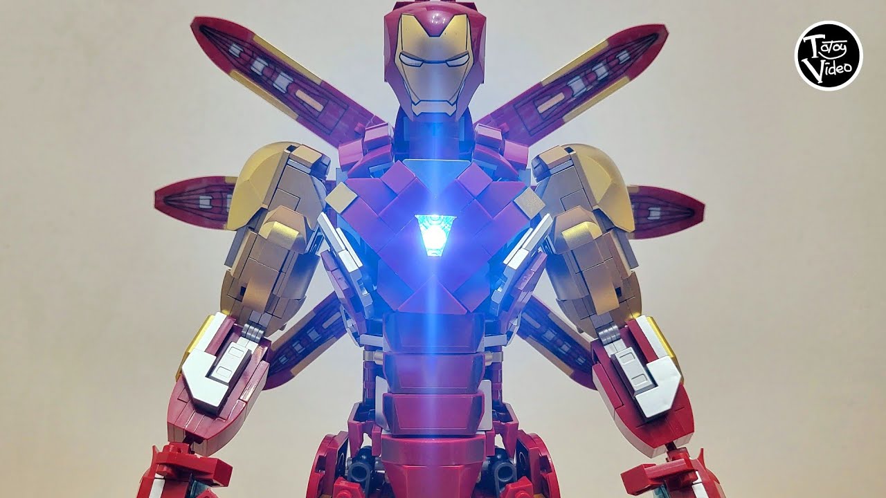 IRON MAN MK85 - Avengers Endgame - Iron Hero Mechanical 6009 Building ...