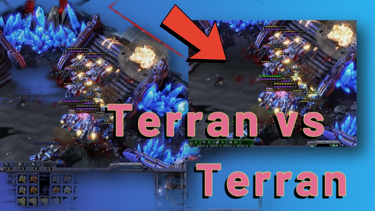 Starcraft 2 - TvT - Each Terran launches their attack, but only one ...