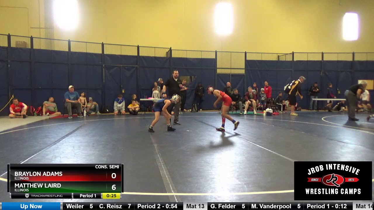 10U 77 Braylon Adams Illinois Vs Matthew Laird Illinois - YouTube