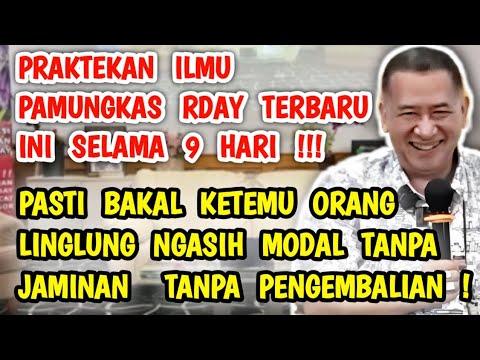 ILMU BARU PAMUNGKAS RDAY ! PRAKTEKAN SELAMA 9 HARI PASTI BAKAL KETEMU ...