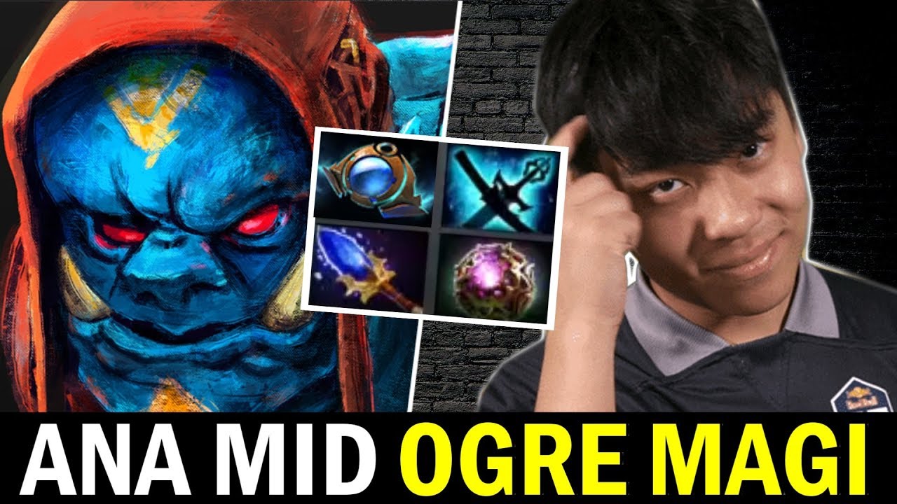 ANA Fountain Camp again with MID OGRE MAGI Dota 2 - YouTube