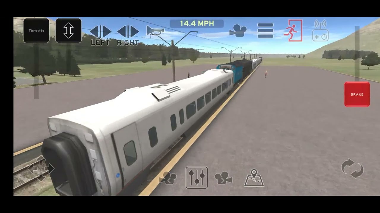 passenger train simulator 3D - YouTube