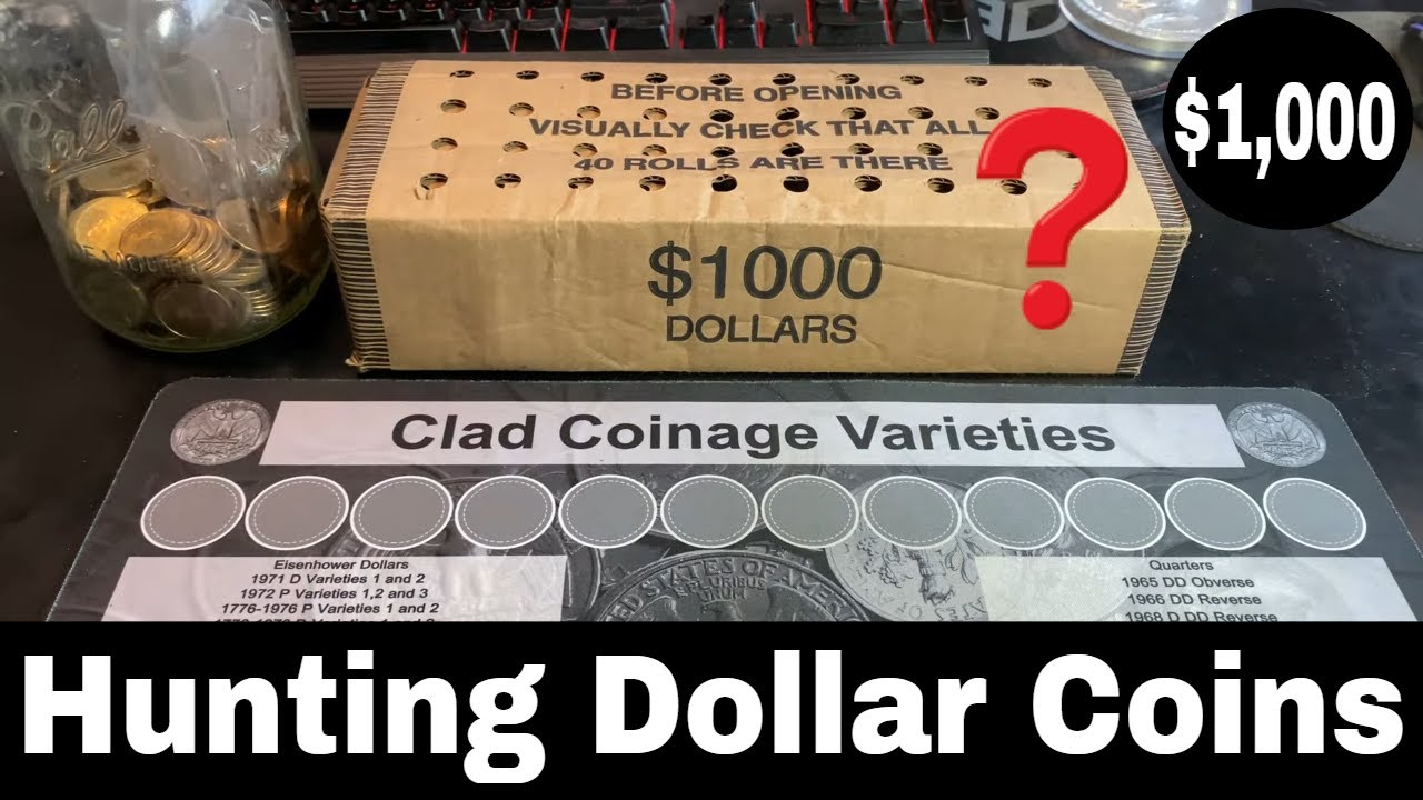 Hunting $1 Dollar Coins - "Gold Dollars" and Susan B Anthony Dollars ...