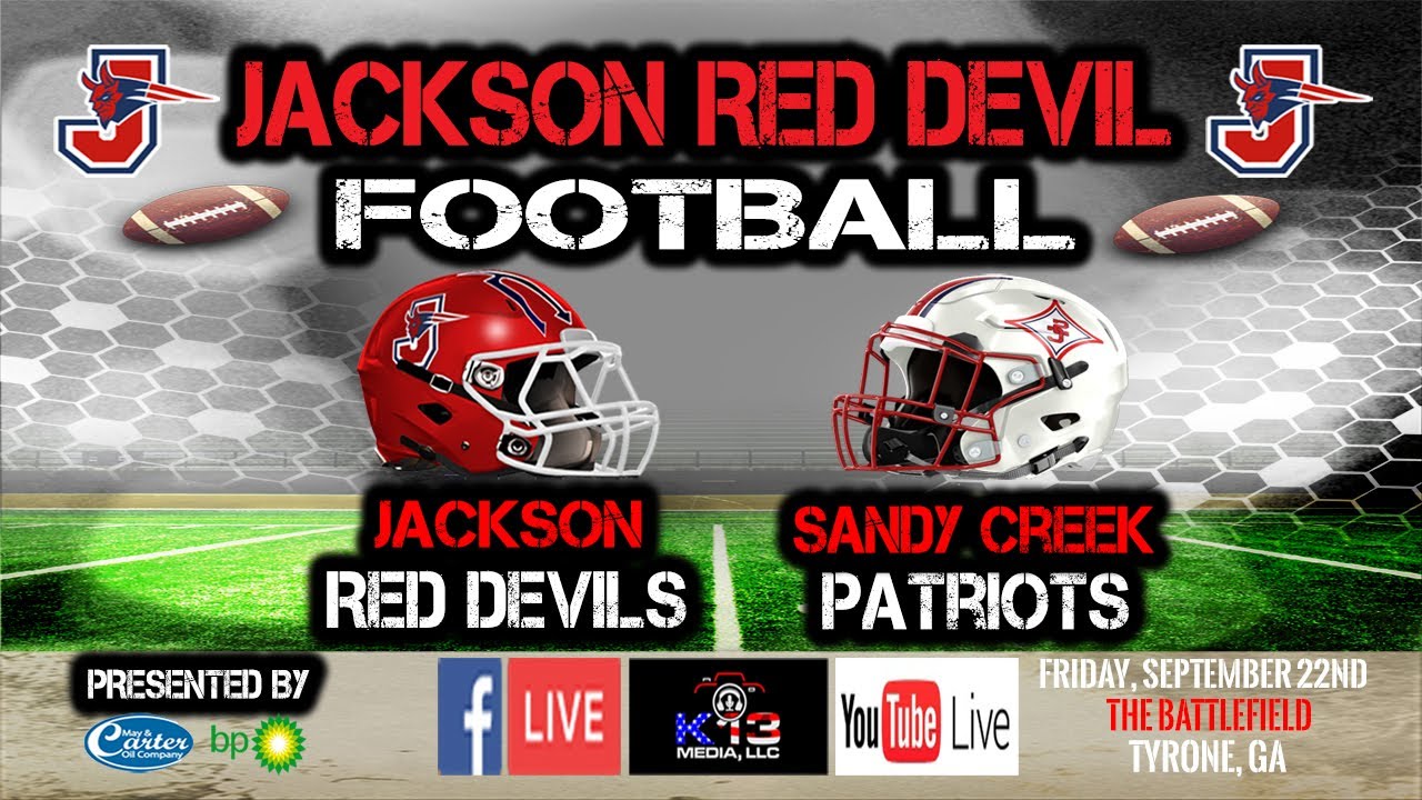 Jackson Red Devil Football @ Sandy Creek - YouTube