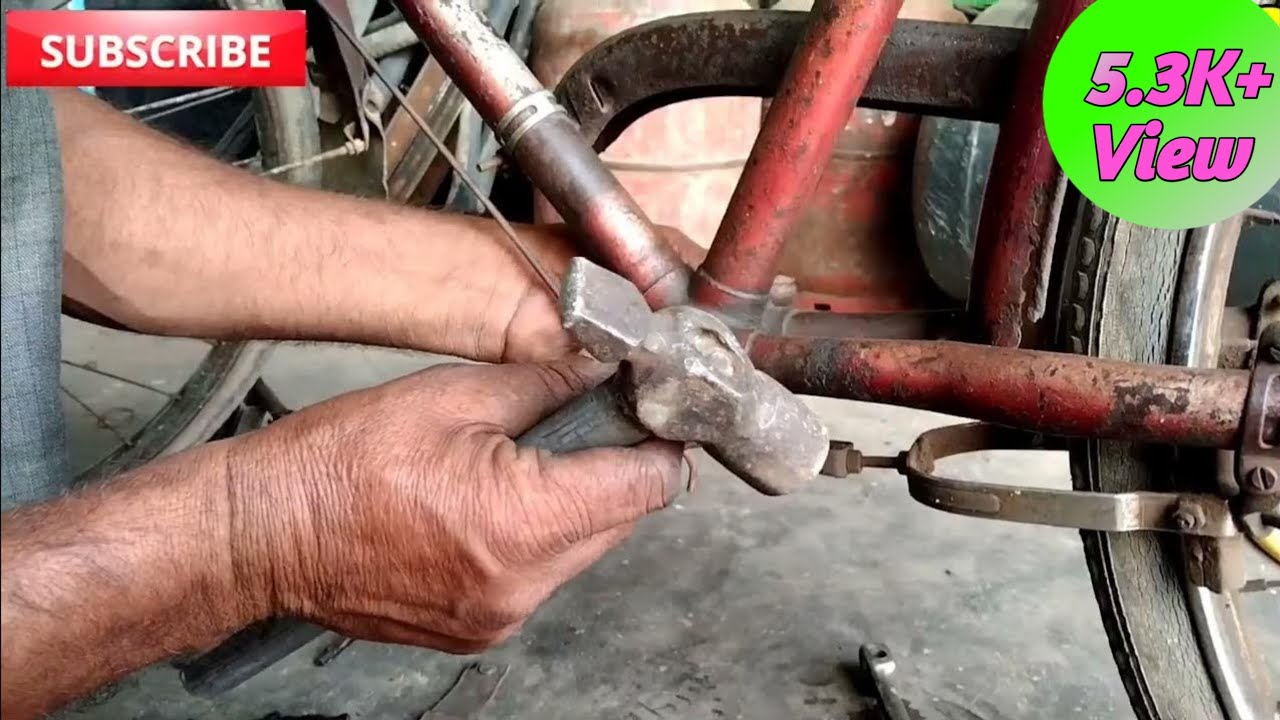 How To Insert Bearing In Cycle Bottom Set | Bearing Bottom Bracket ...