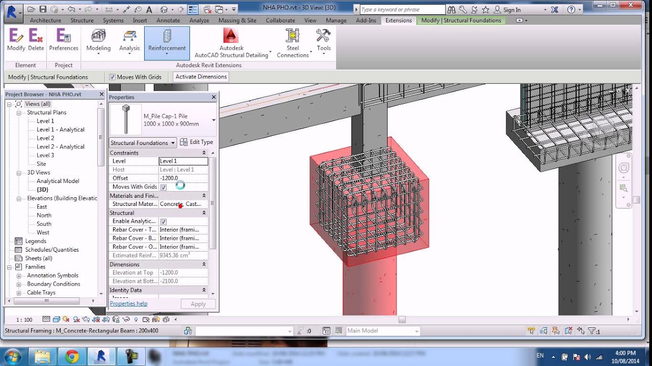 Revit, robot, detailing 1 - YouTube