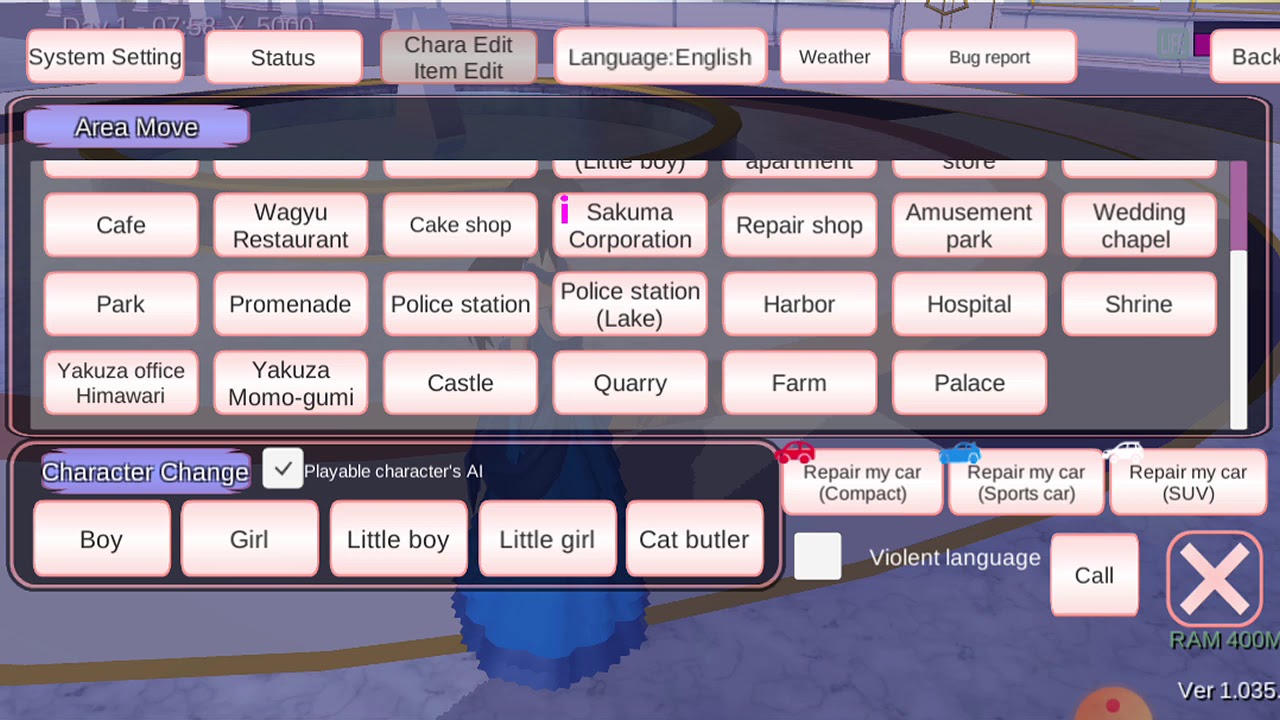 New update on Sakura version 1.035.16 - YouTube