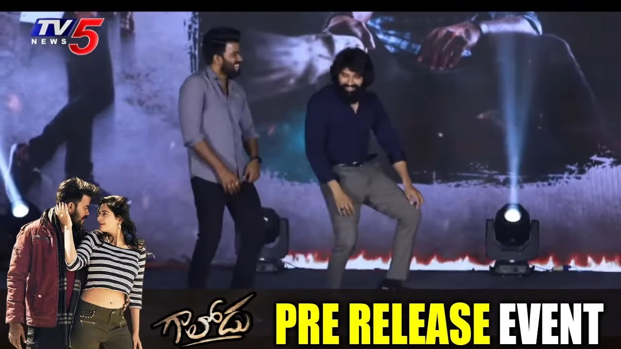 Johnny Master Dance & Sudigali Sudheer Super Dance at Gaalodu Pre ...