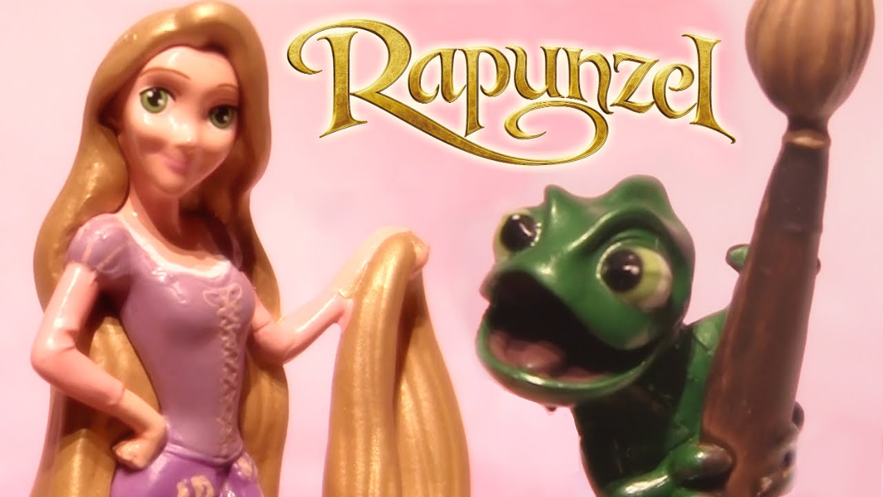 Disney Princess ⭐ Rapunzel "Tangled" ⭐ Pascal Toys for kids unboxing ...