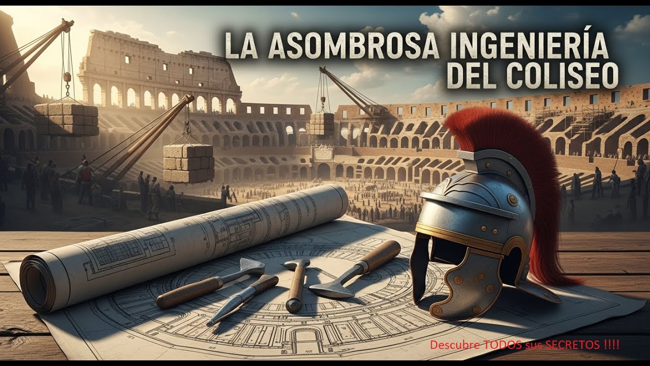🔥 La ASOMBROSA INGENIERÍA del COLISEO ROMANO | ¿Cómo se CONSTRUYÓ ...