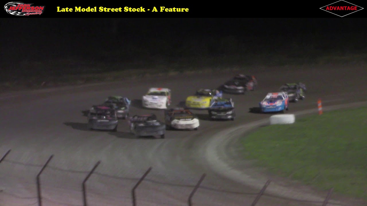 Late Model Street Stock -- 8/12/17 -- Park Jefferson Speedway - YouTube