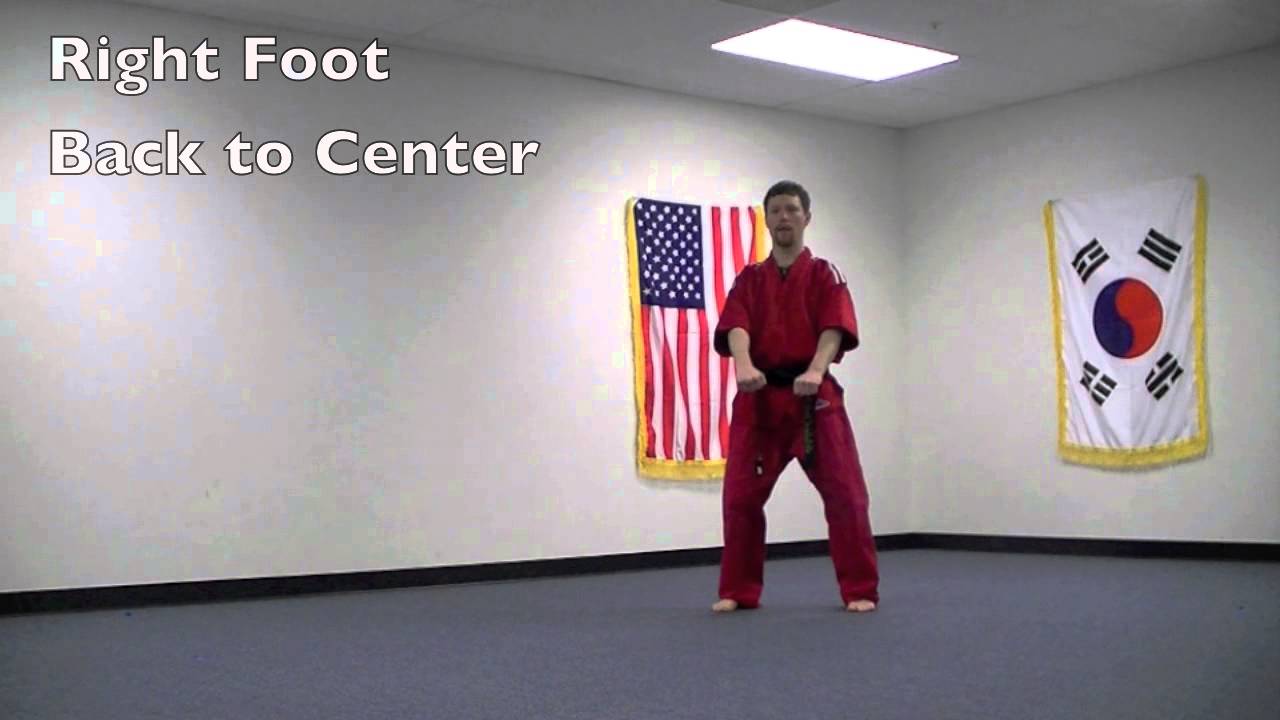 1 Front Stance - YouTube