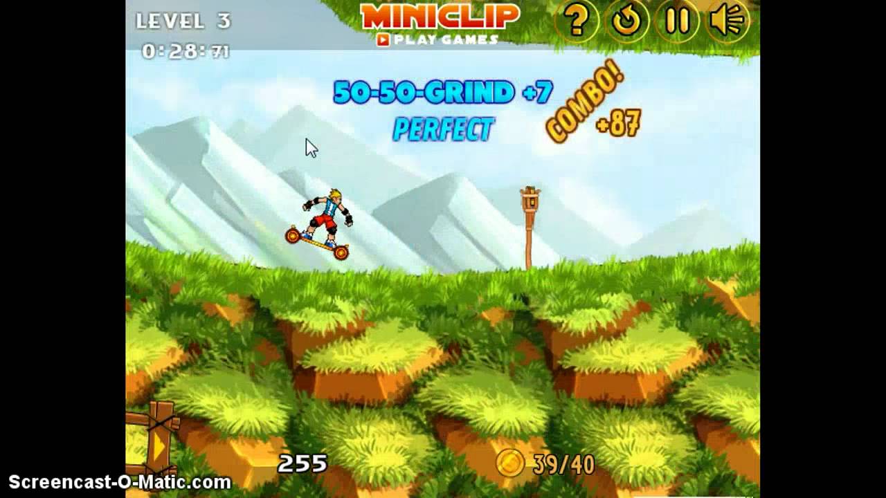Miniclip Games: Extreme Skater Episode 1 - YouTube