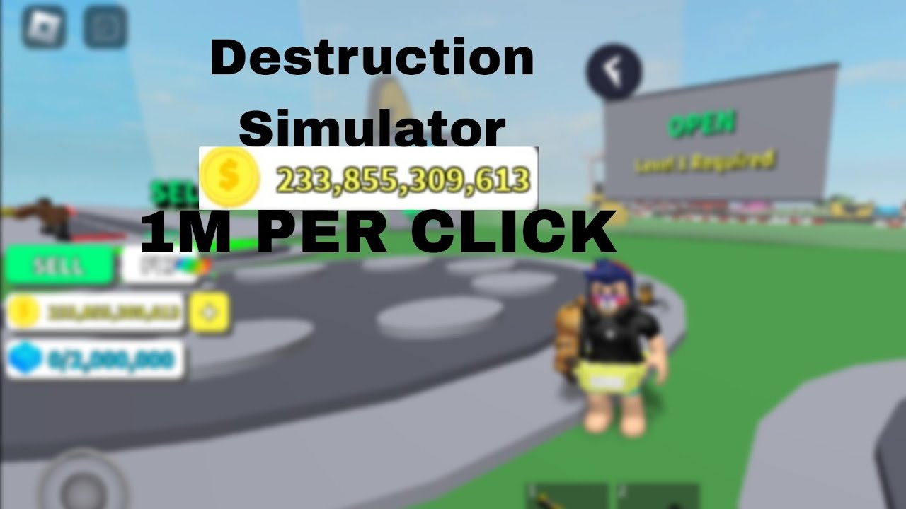 Destruction Simulator SCRIPT SUPER OP (MOBILE&PC) - YouTube