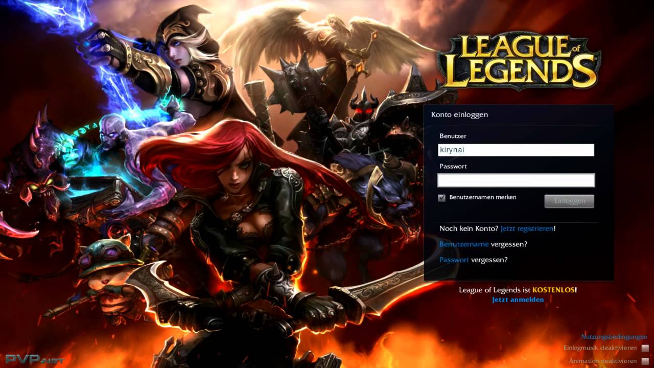 League of Legends - Menu theme (new) +Animation HD/HQ - YouTube