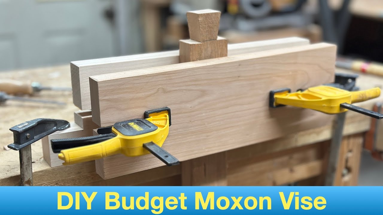 How to build a budget moxon vise - YouTube