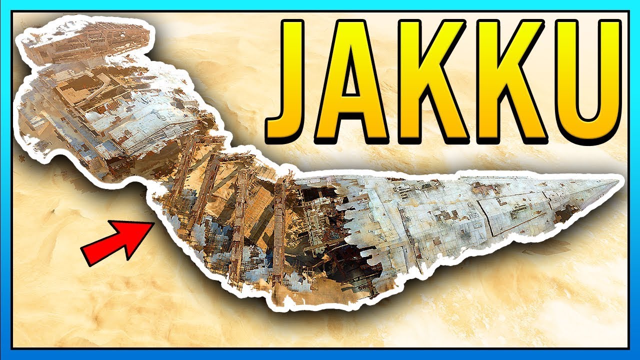 JAKKU Secrets EXPLORED - Star Wars Battlefront 2 Out of Bounds - YouTube