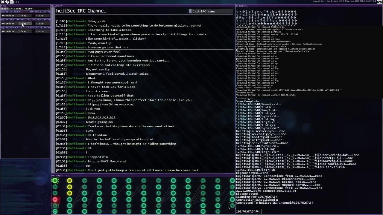 Hacknet: Extensions: hellsec - YouTube