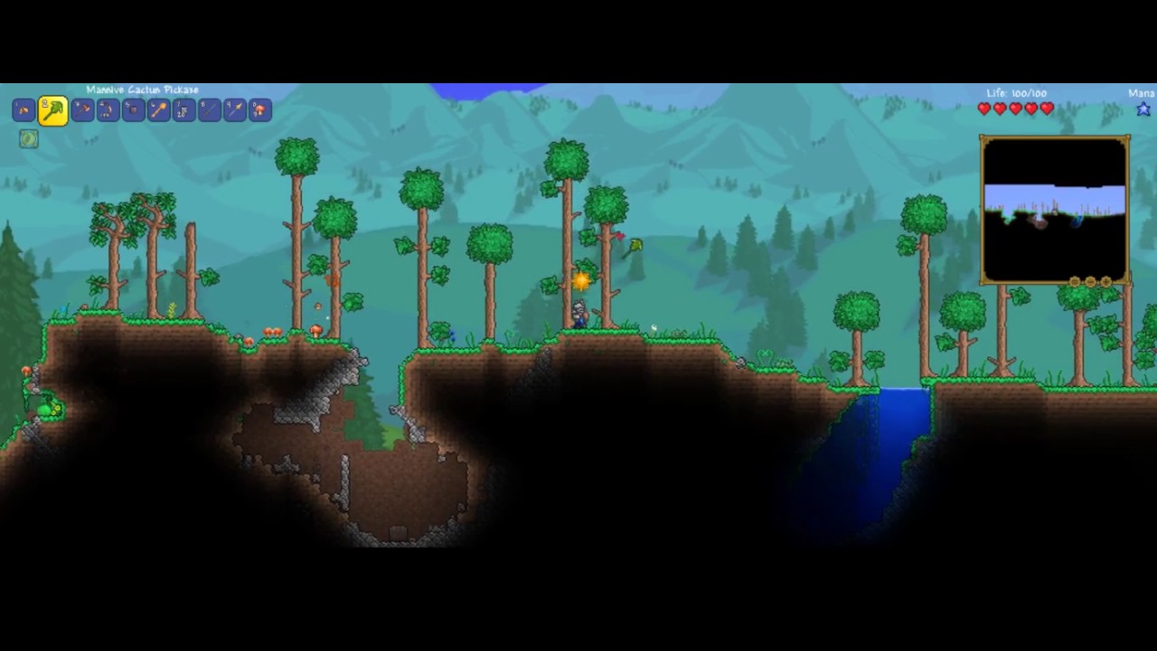 Modded terraria episode 2 - I defeat a bird! - YouTube