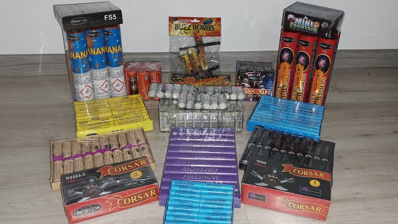 COLECȚIE CU PETARDE ȘI ARTIFICII 2024-2025 - PYROMAGIC - YouTube