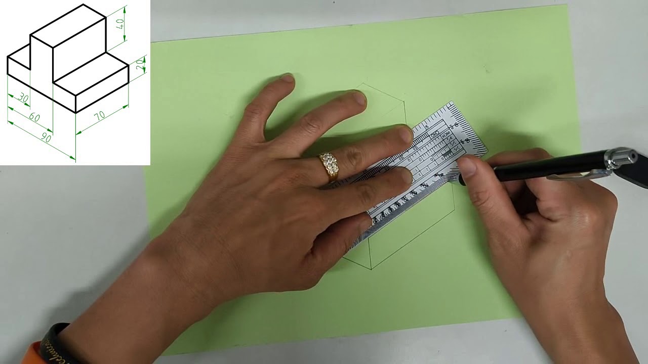 ๊Isometric Hand Drawing Ep 2 - YouTube