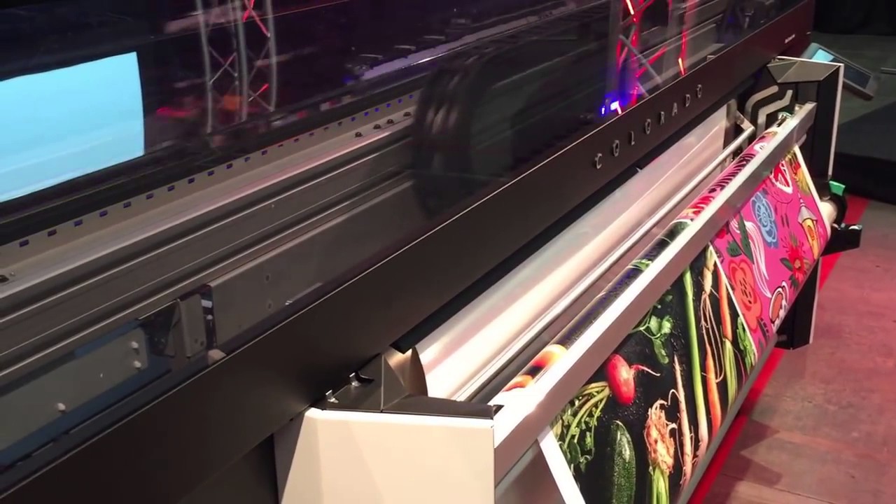 Универсальная НОВИНКА - Océ Colorado 1640 - YouTube