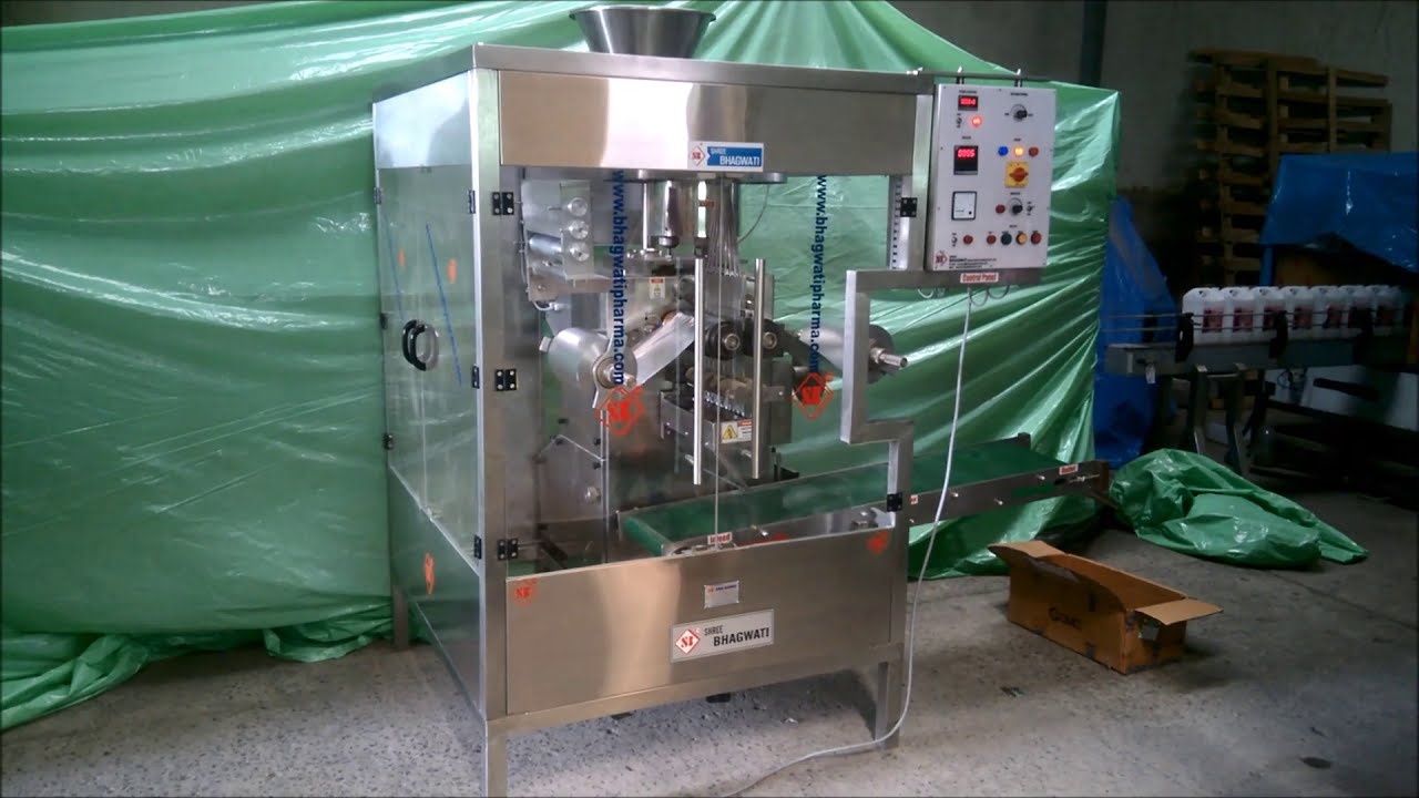 Tablet & Capsule Alu-Alu strip packing machine - YouTube