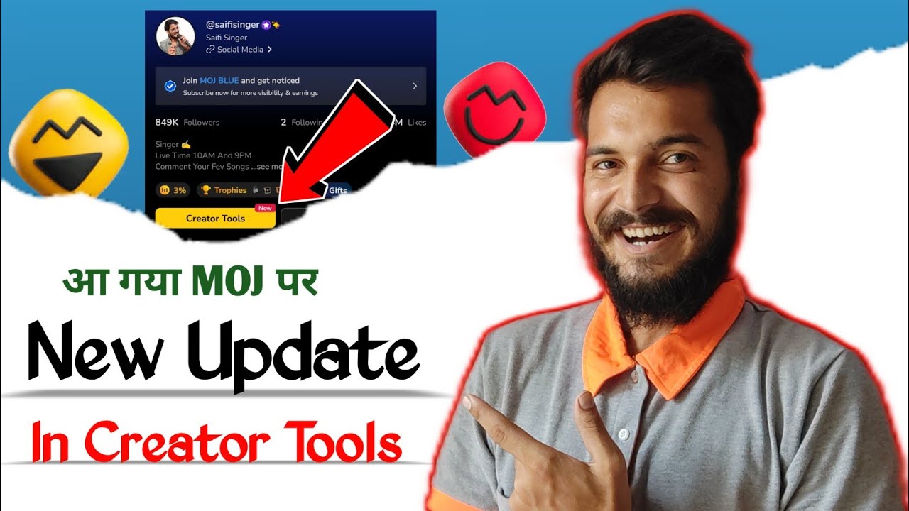 New Update In Creator Tools On MOJ App | MOJ App Creator Tools | What ...