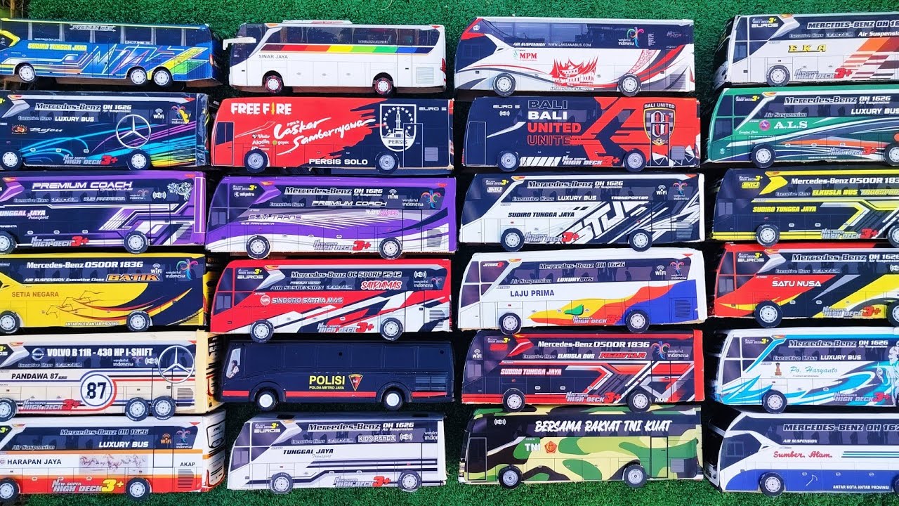 BUS RATU MAHER, BUS TUNGGAL JAYA, BUS STJ DRAKA, BUS MPM, BUS PANDAWA ...