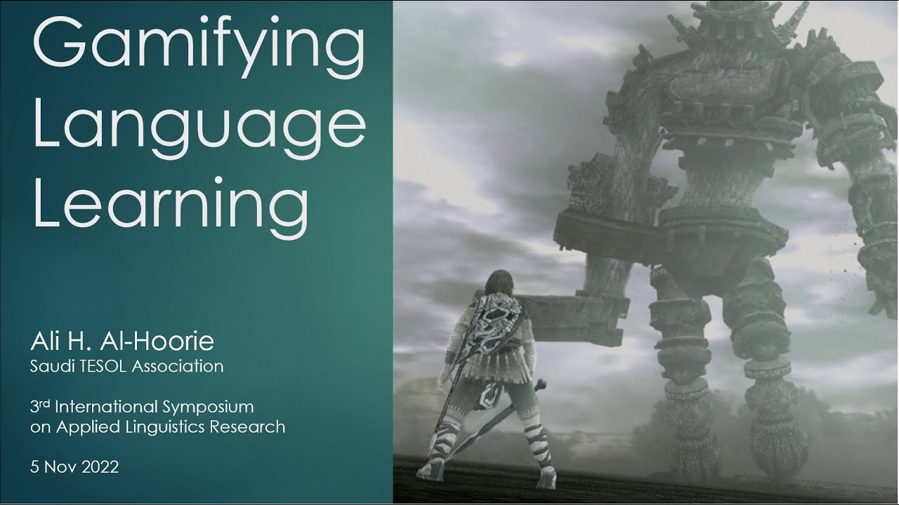 Gamifying Language Learning | Ali H. Al-Hoorie - YouTube
